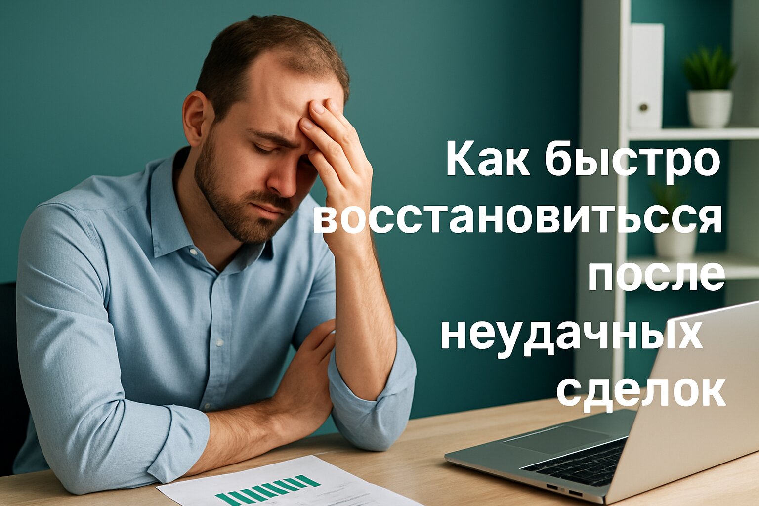 Как восстановиться после неудачных сделок и сохранить мотивацию