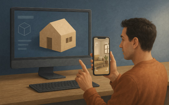 Цифровизация в сфере дизайна: от 3D-визуализаций до AR в продаже отделки